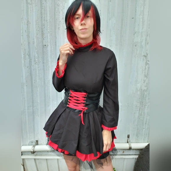 Other | Rwby Ruby Rose Crescent Cosplay Uniform Xs Complete Set | Poshmark